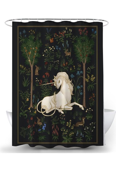 Yilegou 180X180CM Baskılı Su Geçirmez Duş Perdesi - Çok Renkli (Yurt Dışından) Yilegou 180X180CM Baskılı Su Geçirmez Duş Perdesi - Çok Renkli (Yurt Dışından)