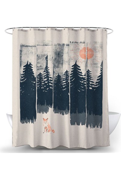 Yilegou 180X180CM Baskılı Su Geçirmez Duş Perdesi - Çok Renkli (Yurt Dışından) Yilegou 180X180CM Baskılı Su Geçirmez Duş Perdesi - Çok Renkli (Yurt Dışından)