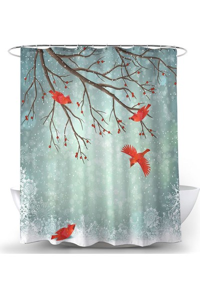 Yilegou 180X180CM Baskılı Su Geçirmez Duş Perdesi - Çok Renkli (Yurt Dışından) Yilegou 180X180CM Baskılı Su Geçirmez Duş Perdesi - Çok Renkli (Yurt Dışından)