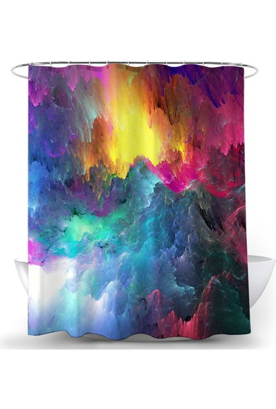 Yilegou 180X180CM Baskılı Su Geçirmez Duş Perdesi - Çok Renkli (Yurt Dışından) Yilegou 180X180CM Baskılı Su Geçirmez Duş Perdesi - Çok Renkli (Yurt Dışından)