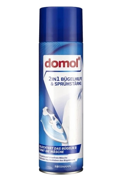 Domol Ütü Yardımı & Çamaşır Kolası 500 ml 2 Si 1 Arada 2 Adet