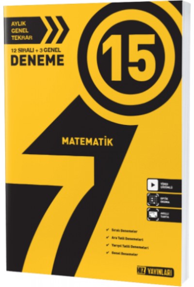 7. Sınıf Matematik 15 Li Deneme