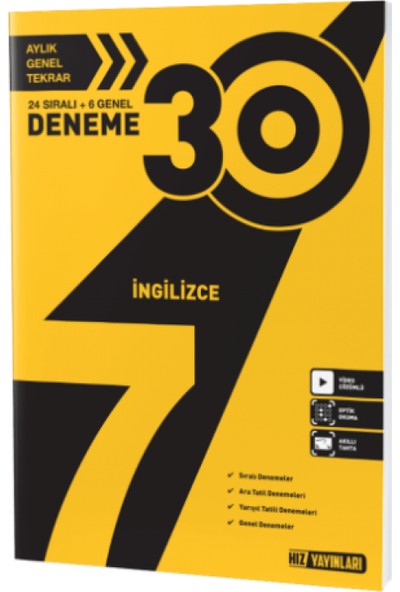 7. Sınıf Ingilizce 30 Lu Deneme