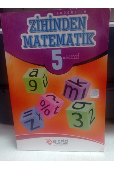 Altın Bilgi Yayınları Zihinden Matematik Altın Bilgi Yayınları Zihinden Matematik