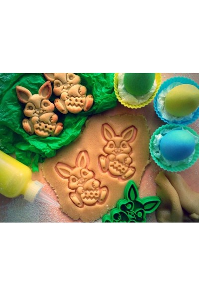 İşbilen Teknoloji Tavşan Şeklinde Kurabiye Kalıbı İşbilen Teknoloji Tavşan Şeklinde Kurabiye Kalıbı