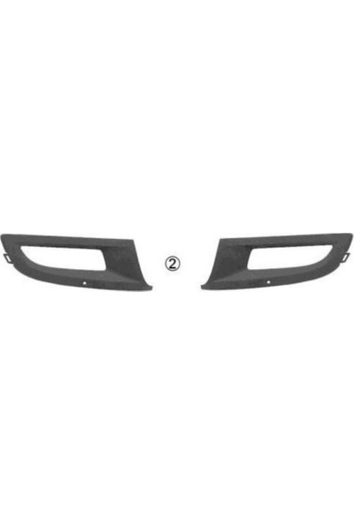 OEM Volkswagen Polo Sağ ve Sol Sis Farı Çerçevesi Takımı 2010-2014 OEM Volkswagen Polo Sağ ve Sol Sis Farı Çerçevesi Takımı 2010-2014