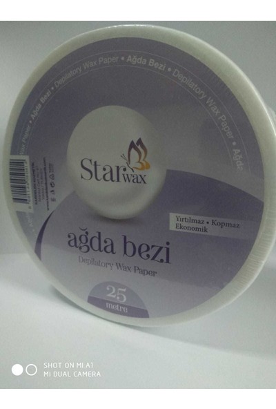 Starwax Ağda Bezi 25mt Yırtılmaz, Kopmaz Starwax Ağda Bezi 25mt Yırtılmaz, Kopmaz
