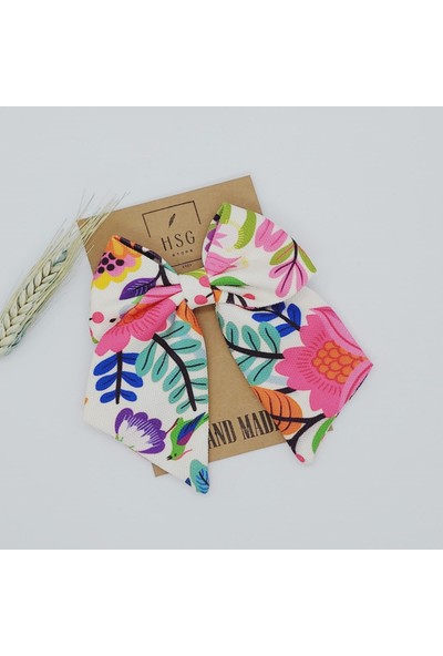 Hsg Store Çiçek Desenli Otomatik Fiyonk Toka Hsg Store Çiçek Desenli Otomatik Fiyonk Toka