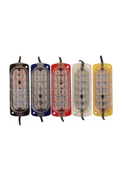 Çakar Animasyonlu 12V 12 Ledli Modül LED Ip 65 Mavi Çakar Animasyonlu 12V 12 Ledli Modül LED Ip 65 Mavi