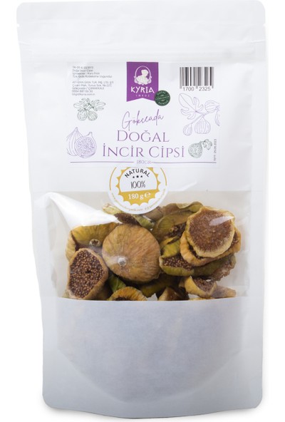 Gökçeada Incir Cipsi 180 gr Gökçeada Incir Cipsi 180 gr