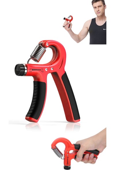 Tosima 10-40 kg Arası Ayarlanabilir Tekli El Yayı Bilek Geliştirici Parmak Güçlendirici Tosima 10-40 kg Arası Ayarlanabilir Tekli El Yayı Bilek Geliştirici Parmak Güçlendirici