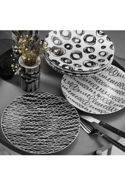 6'lı Pasta Tabağı DG408