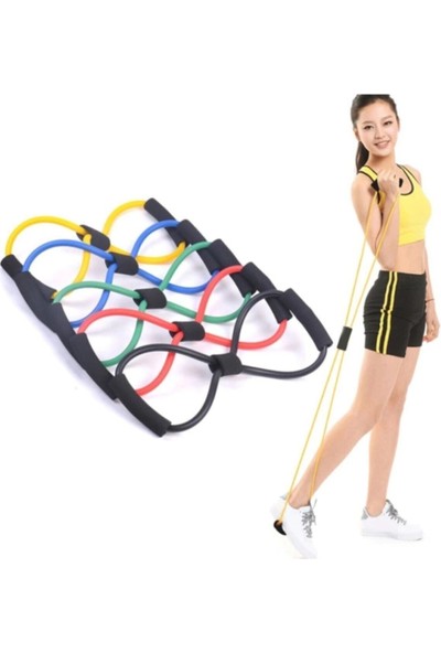 Tosima Pilates Yoga Egzersiz Direnç Lastiği Vücut Şekillendirici Spor Aleti Egzersiz Aleti 1 Adet Tosima Pilates Yoga Egzersiz Direnç Lastiği Vücut Şekillendirici Spor Aleti Egzersiz Aleti 1 Adet