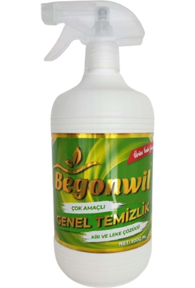 Begonwil Çok Amaçlı Genel Temizlik Deterjanı Begonwil Çok Amaçlı Genel Temizlik Deterjanı