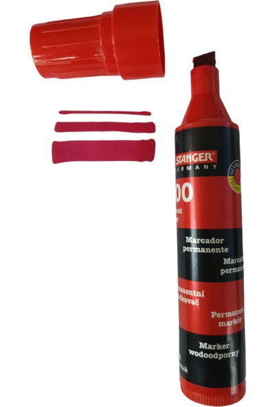 Cmk Stanger M700 4-8mm Jumbo Boy Permanent Marker Koli Kalemi Kırmızı Cmk Stanger M700 4-8mm Jumbo Boy Permanent Marker Koli Kalemi Kırmızı