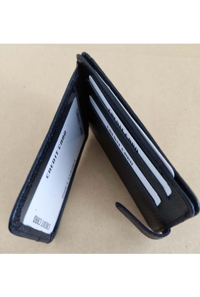 Rose Hakiki Deri Kartvizit Cüzdan(Taba,toplam 12 Gözlü) M4