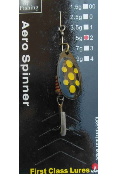 Remıxon A2 Spinner Alabalık Kaşık 5 gr No: 2 Remıxon A2 Spinner Alabalık Kaşık 5 gr No: 2