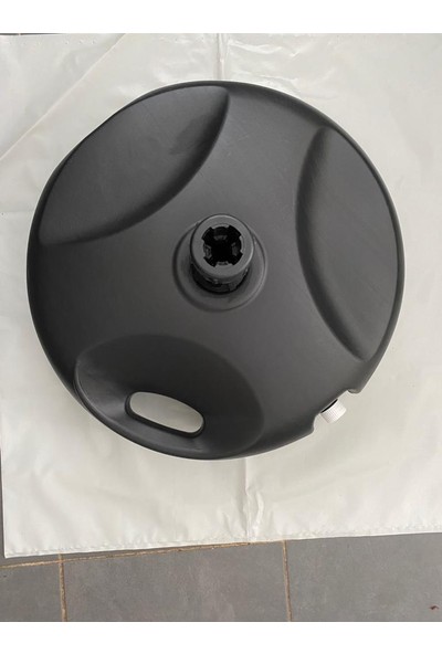 Helvacıoğlu Plaj Şemsiye Bidonu Siyah