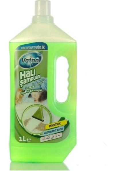 Vatan Halı Matik Deterjan / Şampuan Vatan Halı Matik Deterjan / Şampuan