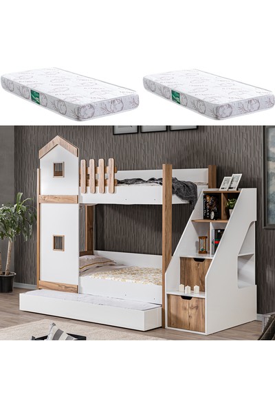 Setay Eyfel Montessori Yavrulu Ranza + 2 Adet Comfort Yatak Setay Eyfel Montessori Yavrulu Ranza + 2 Adet Comfort Yatak