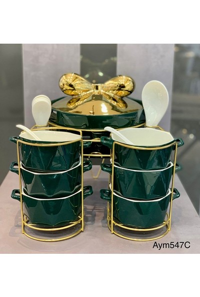 Deco Vien Porselen Çorba Seti