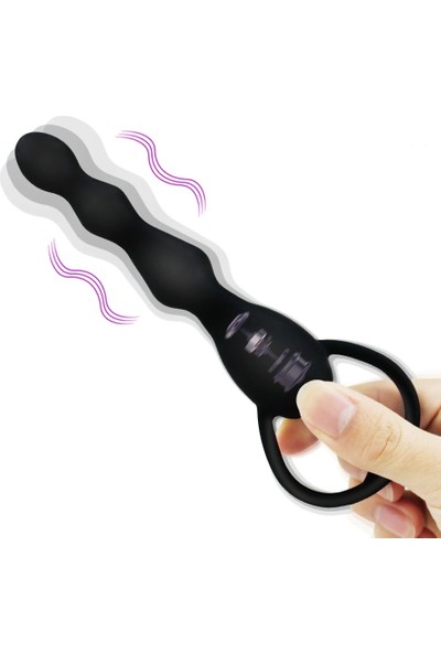 Joytoy Titreşimli Prostat Vibratörü Boğumlu Anal Dildo Joytoy Titreşimli Prostat Vibratörü Boğumlu Anal Dildo