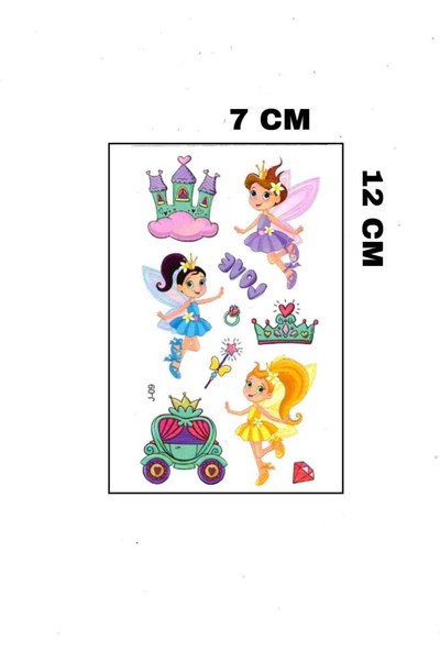 Balkabağı Peri Kızı Geçici Çocuk Dövmesi Balkabağı Peri Kızı Geçici Çocuk Dövmesi