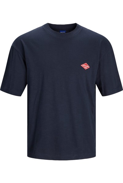 Jack & Jones Futures Erkek Lacivert Tişört (12207514-NBL) Jack & Jones Futures Erkek Lacivert Tişört (12207514-NBL)