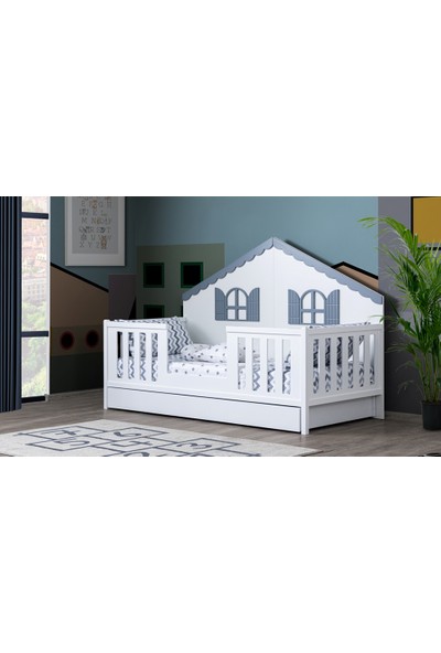 Cadde Yıldız Tilda Gri Ikiz Montessori Karyola Cadde Yıldız Tilda Gri Ikiz Montessori Karyola