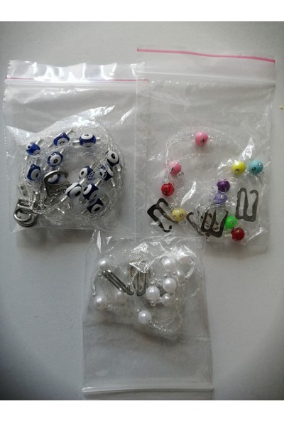 Juppix Bayan Boncuklu Sütyen Askısı 3'lü