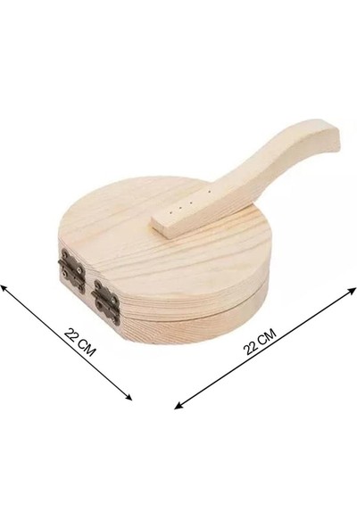 Butik Wooden Ahşap Hamur Presi