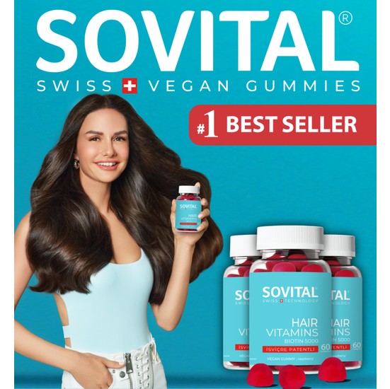 SOVITAL Hair Vitamin İsviçre Patentli Vegan Gummy Fiyatı