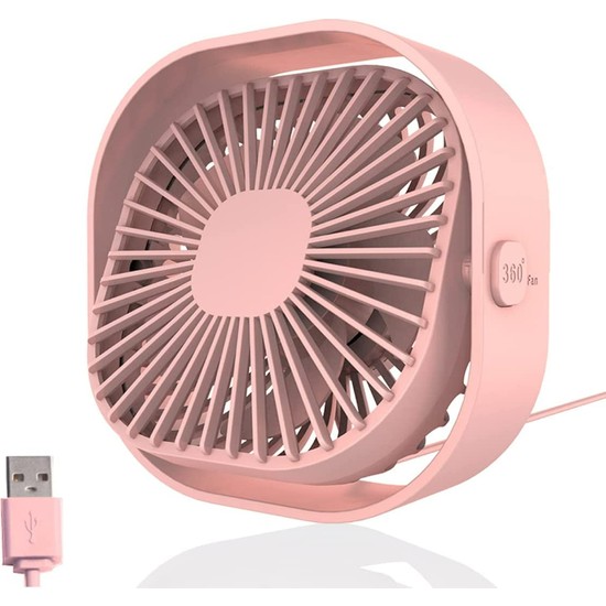 Chronus USB Masa Fanı, 4 Inç Taşınabilir Ultra Sessiz Mini Fiyatı