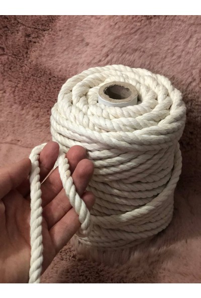 Hobittu 8 mm 3 Burgulu Pamuk Makrome Ipi Hobittu 8 mm 3 Burgulu Pamuk Makrome Ipi