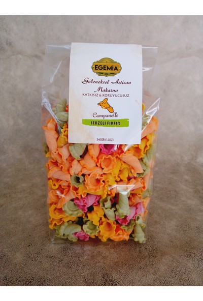 Egemia Sebzeli Fırfır Makarna 340GR