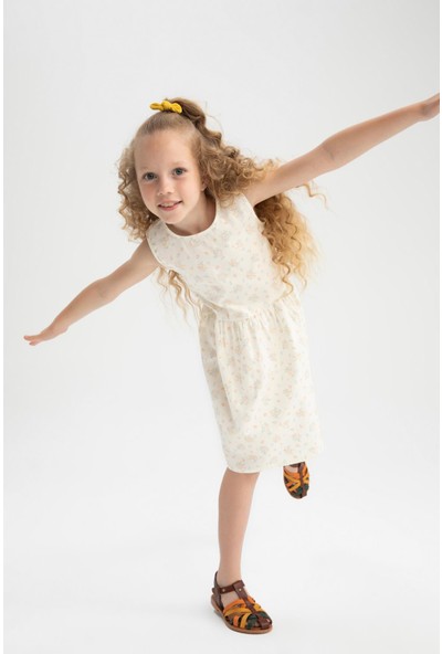 DeFacto Regular Fit Pamuklu Elbise W1004A621HS