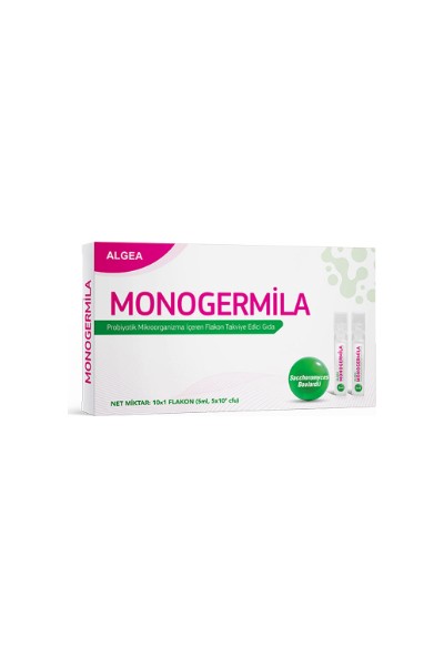 Triogermila-1 Monogermila Probiyotik Saccharomyces Boulardii Içeren Likit Flakon Takviye Edici Gıda 10 Ampul Triogermila-1 Monogermila Probiyotik Saccharomyces Boulardii Içeren Likit Flakon Takviye Edici Gıda 10 Ampul