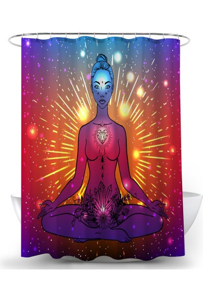 Yilegou 180X180CM Baskılı Su Geçirmez Duş Perdesi - Çok Renkli (Yurt Dışından) Yilegou 180X180CM Baskılı Su Geçirmez Duş Perdesi - Çok Renkli (Yurt Dışından)