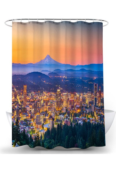 Yilegou 180X180CM Baskılı Su Geçirmez Duş Perdesi - Çok Renkli (Yurt Dışından) Yilegou 180X180CM Baskılı Su Geçirmez Duş Perdesi - Çok Renkli (Yurt Dışından)