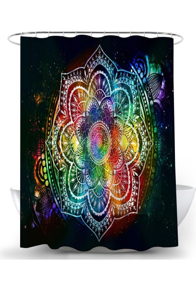 Yilegou 180X180CM Baskılı Su Geçirmez Duş Perdesi - Çok Renkli (Yurt Dışından) Yilegou 180X180CM Baskılı Su Geçirmez Duş Perdesi - Çok Renkli (Yurt Dışından)