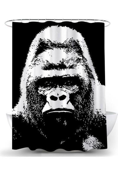 Yilegou 180X180CM Baskılı Su Geçirmez Duş Perdesi - Siyah (Yurt Dışından) Yilegou 180X180CM Baskılı Su Geçirmez Duş Perdesi - Siyah (Yurt Dışından)