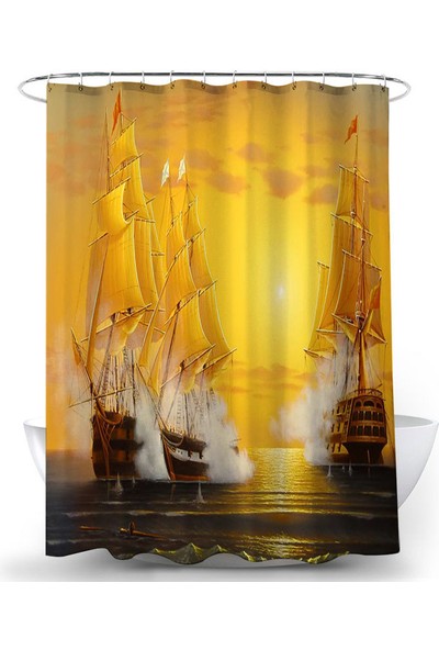 Yilegou 180X180CM Baskılı Su Geçirmez Duş Perdesi - Çok Renkli (Yurt Dışından) Yilegou 180X180CM Baskılı Su Geçirmez Duş Perdesi - Çok Renkli (Yurt Dışından)