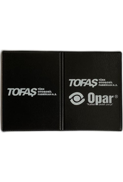 HLD Tofaş Opar Fabrikasyon Ruhsat Kabı Kılıfı Siyah Renk