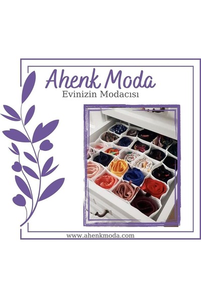 Ahenk Moda 30 Bölmeli Çekmece Düzenleyici Organizer Ahenk Moda 30 Bölmeli Çekmece Düzenleyici Organizer