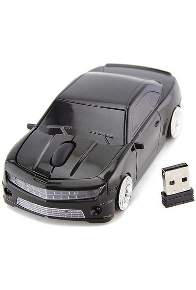 Optik Mouse 2.4ghz Ergonomik Kablosuz Chevi Bumblebee Araba Şeklinde Siyah Optik Mouse 2.4ghz Ergonomik Kablosuz Chevi Bumblebee Araba Şeklinde Siyah