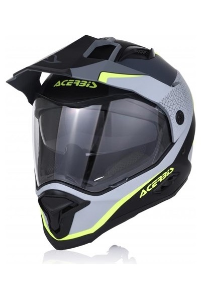 Airoh Acerbis Reactıve Graffıx Kask Siyah Gri * Airoh Acerbis Reactıve Graffıx Kask Siyah Gri *