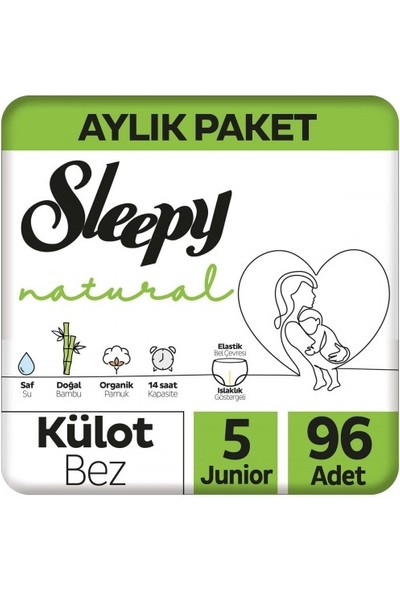 Sleepy Külot Bebek Bezi 5 Numara 4'lü Jumbo 96'lı Sleepy Külot Bebek Bezi 5 Numara 4'lü Jumbo 96'lı