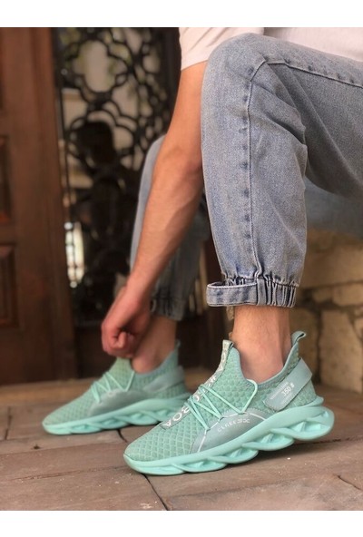 Pabucmarketi Mint Yeşili Erkek Spor Ayakkabısı Pabucmarketi Mint Yeşili Erkek Spor Ayakkabısı
