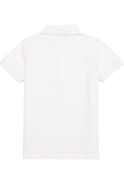 U.S. Polo Assn. Kız Çocuk Beyaz T-Shirt 50253145-VR013