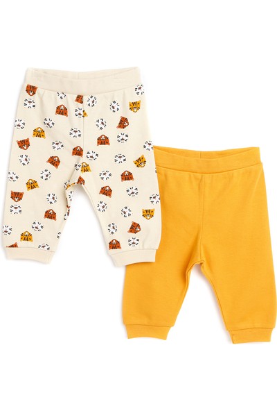 Hellobaby Basic Erkek Bebek 2'li Patiksiz Alt